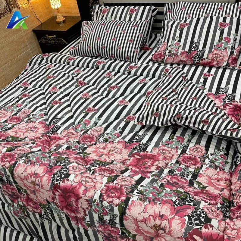 Best Vicky Razai 6 Pieces Sets With 500 GSM Filling - Al-Noor Pk Brand ...